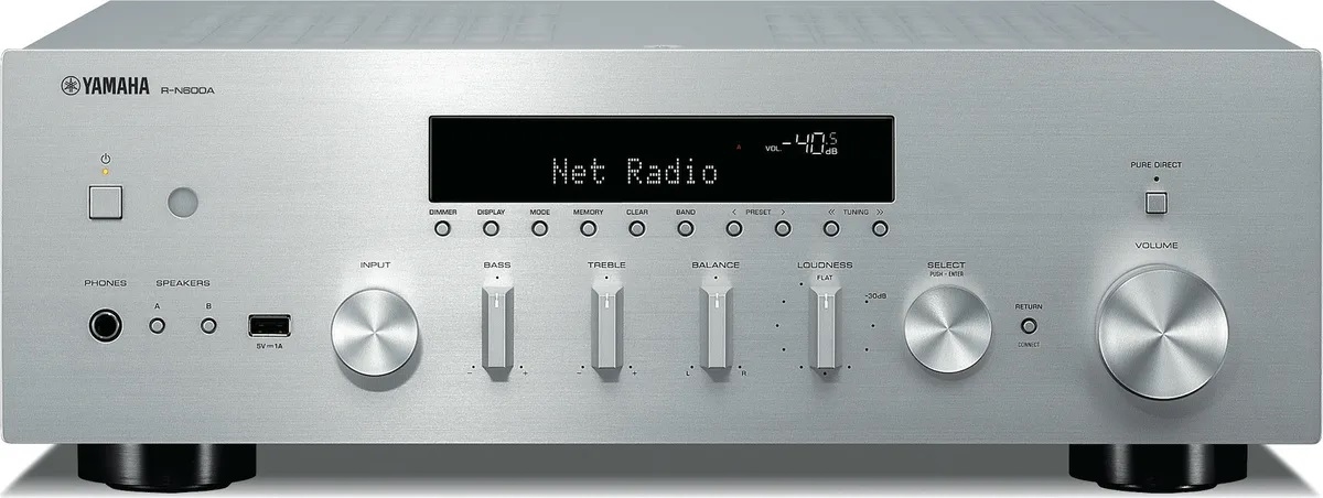 YAMAHA R-N600A Amplificateur stéréo connecté - Ampli intégré stéréo